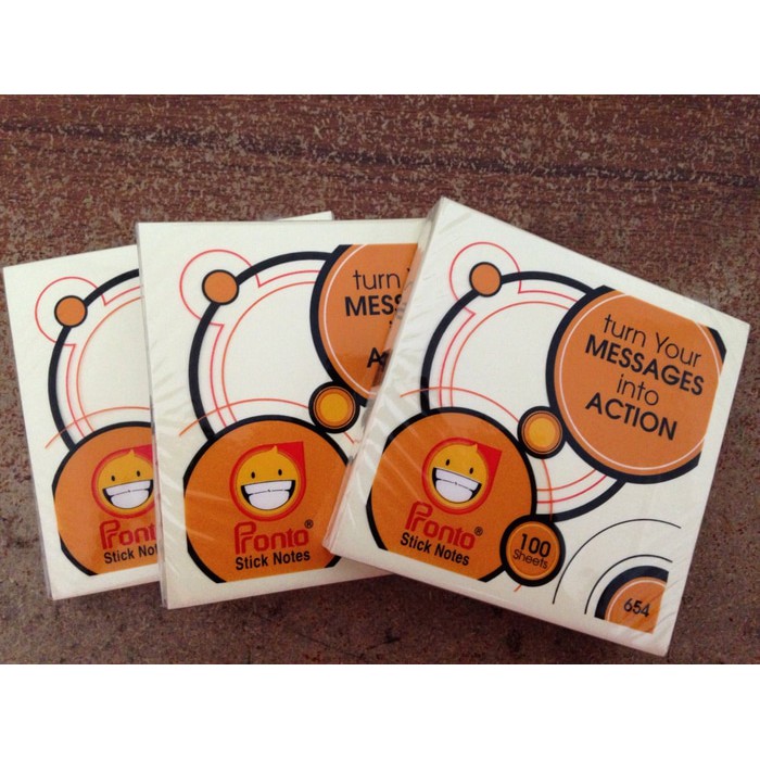 Jual Pronto Stick Note 654 / Kertas Memo | Shopee Indonesia