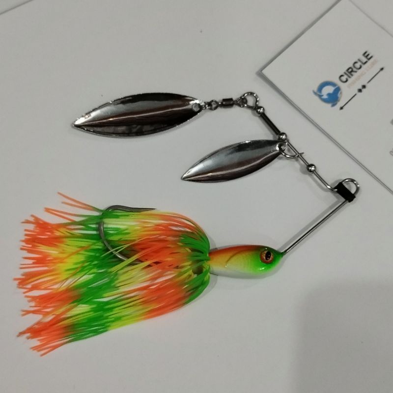 Jual Spinner bait 20 gram circle lure umpan casting toman | Spinner ...