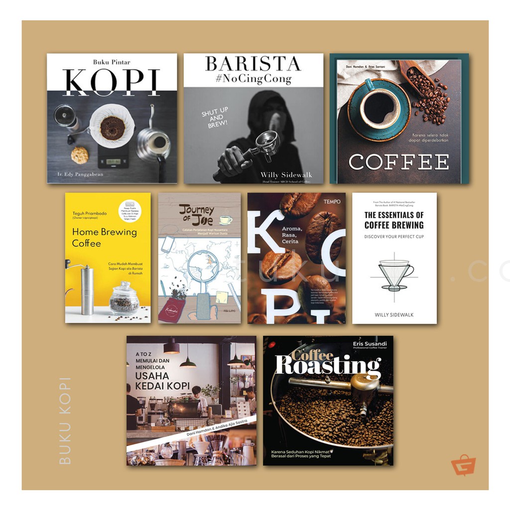 Jual Buku Pintar Kopi/Coffee Roasting/BARISTA#NoCingCong/Coffee/A to Z ...