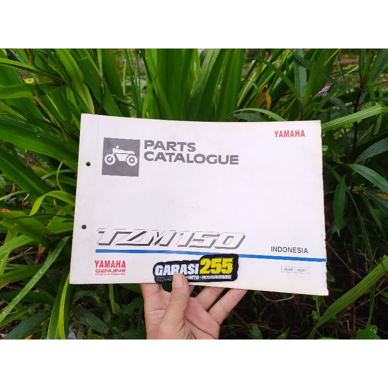 Jual part catalogue part catalog yamaha tzm150 yamaha tzm 150 original ...