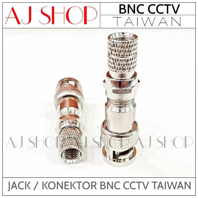 Jual Conector BNC Konektor Video CCTV BNC Jack BNC Drat Taiwan | Shopee Indonesia