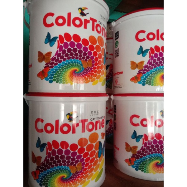 Jual Cat Tembok Dinding Colortone 3,5 ltr 5 kg Setara Vinilex | Shopee ...