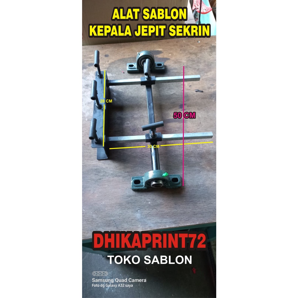 Jual KEPALA BESI JEPIT SEKRIN SABLON KAOS KARUNG DAN LAIN LAIN | Shopee ...