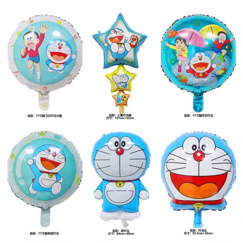 Jual Balon Foil Doraemon Jumbo / Balon Doraemon | Shopee Indonesia