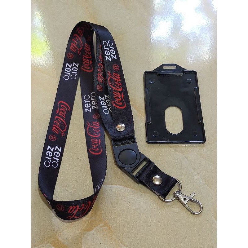 Jual [READY STOK] Tali id card lanyard coca cola satuan | Shopee Indonesia