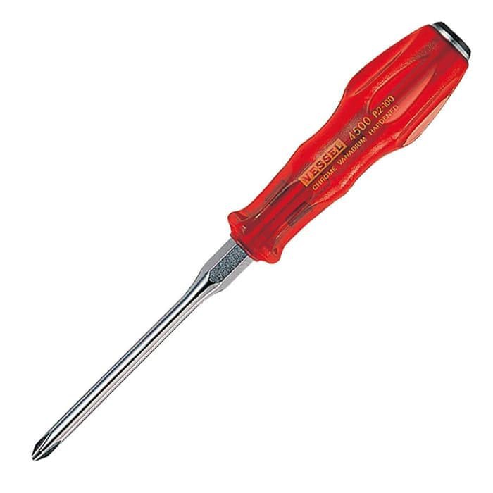 Jual Obeng Ketok Impact Vessel 4500 - PH2x100 - Power Grip Screwdriver ...