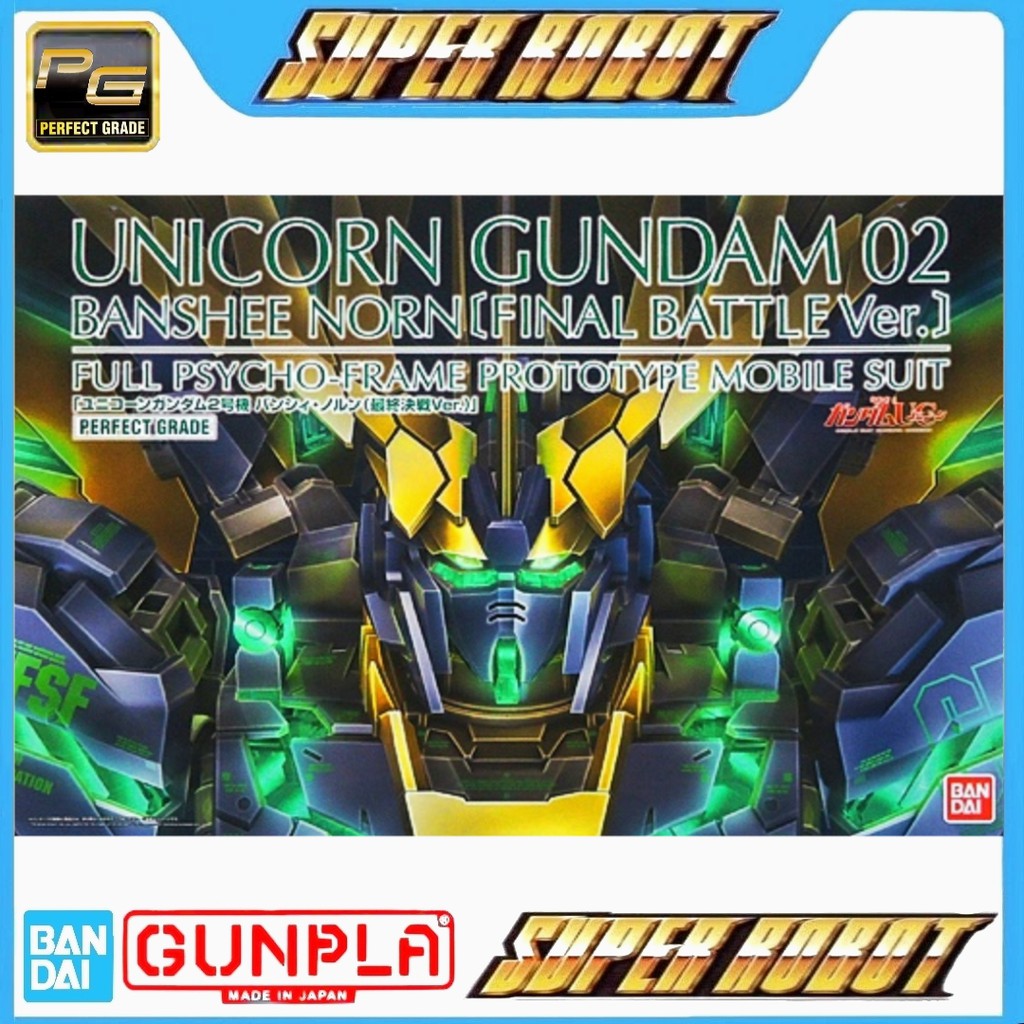 Jual BANDAI PG Unicorn Gundam 02 Banshee Norn [Final Battle Ver] - PBandai | Shopee Indonesia