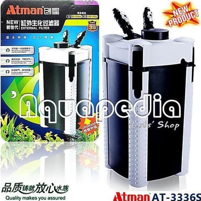 Jual Atman At-3336S New Upgraded Aquarium External Canister Filter Segera Dapatkan | Shopee ...