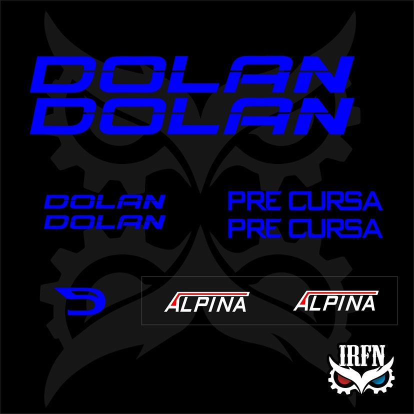 Jual Stiker decal Frame Dolan Pre Cursa | Shopee Indonesia