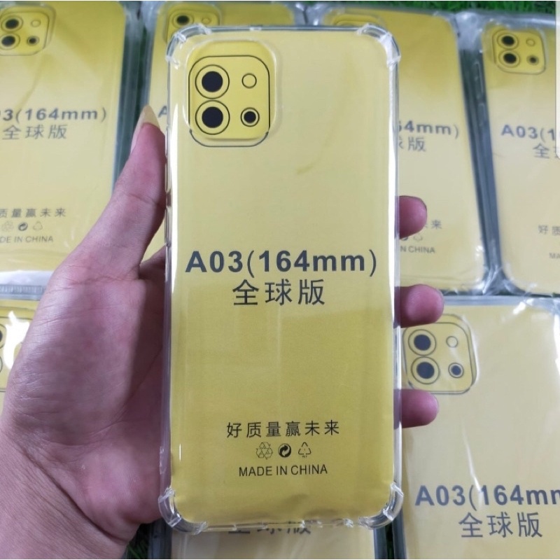 Jual Anticrack Samsung A03 A03 Core A03s A02 A02s A12 Softcase Silikon Bening Lembut Lentur ...