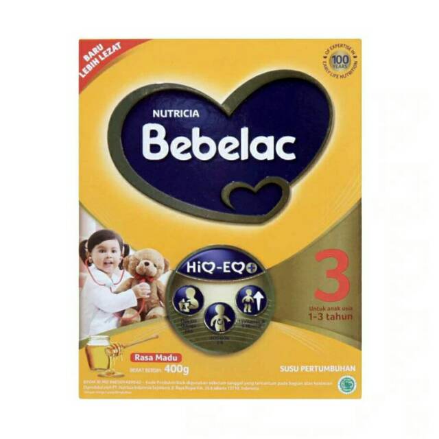 Jual Bebelac 3 Madu/ Vanilla box 400g | Shopee Indonesia