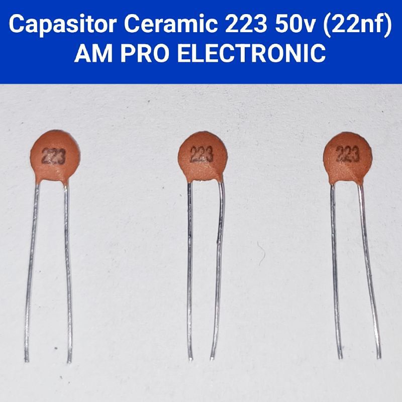 Jual Ceramic 223 50v Kapasitor Keramik 22nf 50v Capacitor | Shopee ...