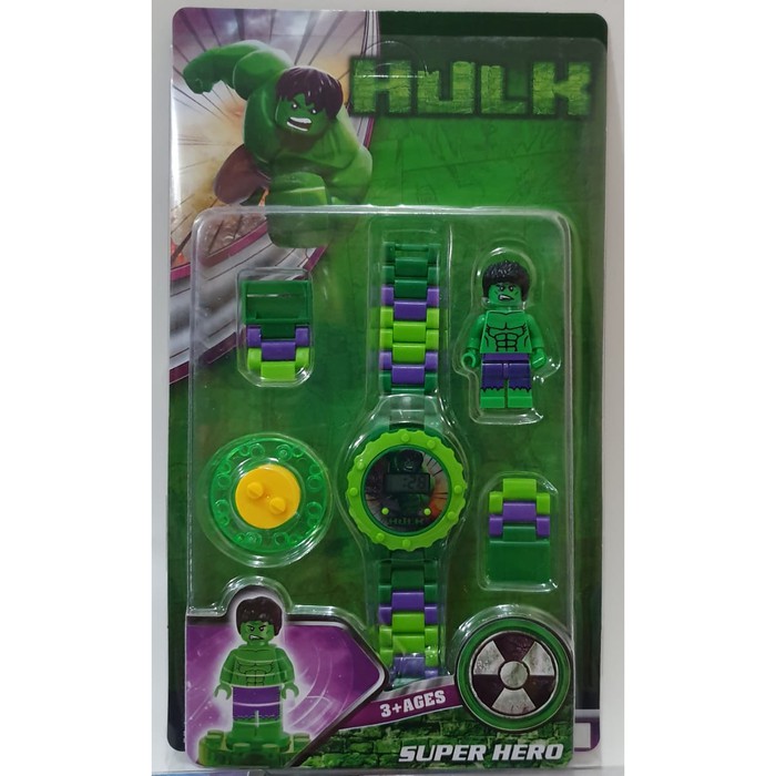 Jual LEGO WATCH HULK / JAM TANGAN ANAK DIGITAL KARAKTER COWOK | Shopee ...