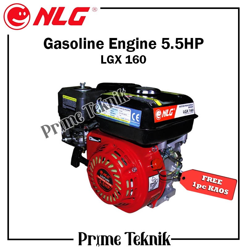 Jual Mesin Penggerak Bensin 5.5HP LGX160 NLG Gasoline Engine LGX GX 160 | Shopee Indonesia