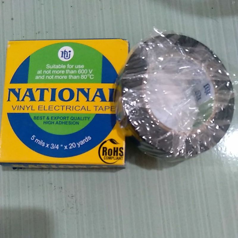 Jual ISOLASI KABEL LISTRIK HITAM NATIONAL / NASIONAL ORIGINAL SOLASI ...