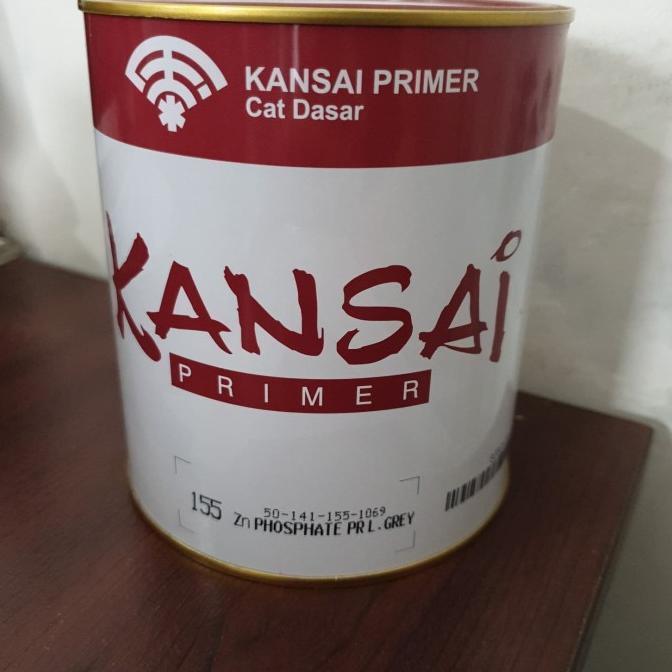 Jual CAT ZINCROMATE/ANTI KARAT MEREK KANZAI 155 LIGHT GREY | Shopee Indonesia