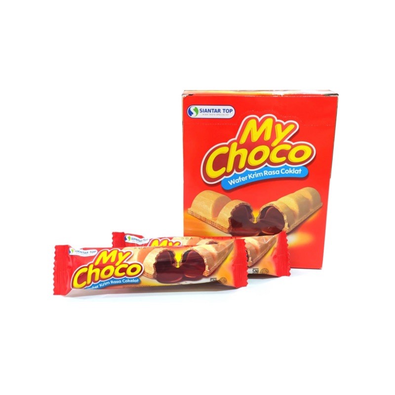 Jual WAFER STIK ROLL COKLAT BISKUIT MY CHOCO SIANTAR TOP BOX | Shopee ...