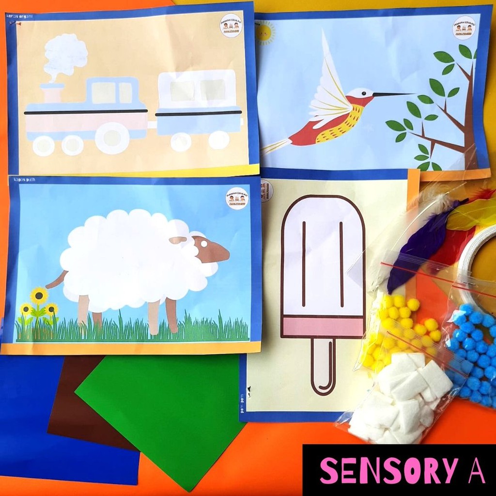 Jual Sensory Play Mainan Sensory Anak Aktivitas Sensori Edukasi ...