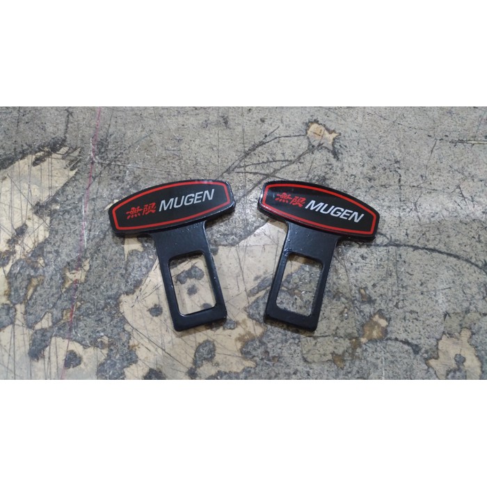 Jual Isoka - Colokan Safety Belt kecil Logo TRD Sportivo Mugen | Shopee ...