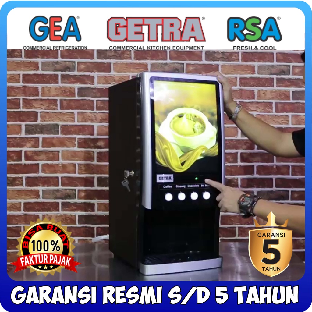 Jual PROFESSIONAL MIX COFFEE DISPENSER GETRA SC-7903E MESIN KOPI INSTAN ...