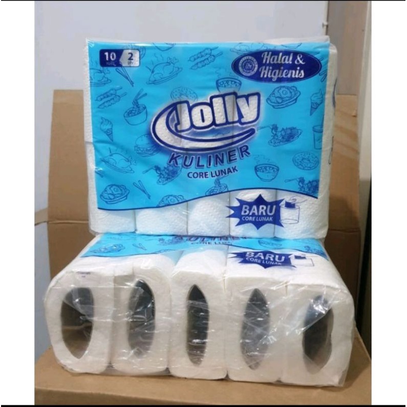 Jual Tisue see u roll coreles gulung jolly livi kuliner embos core ...