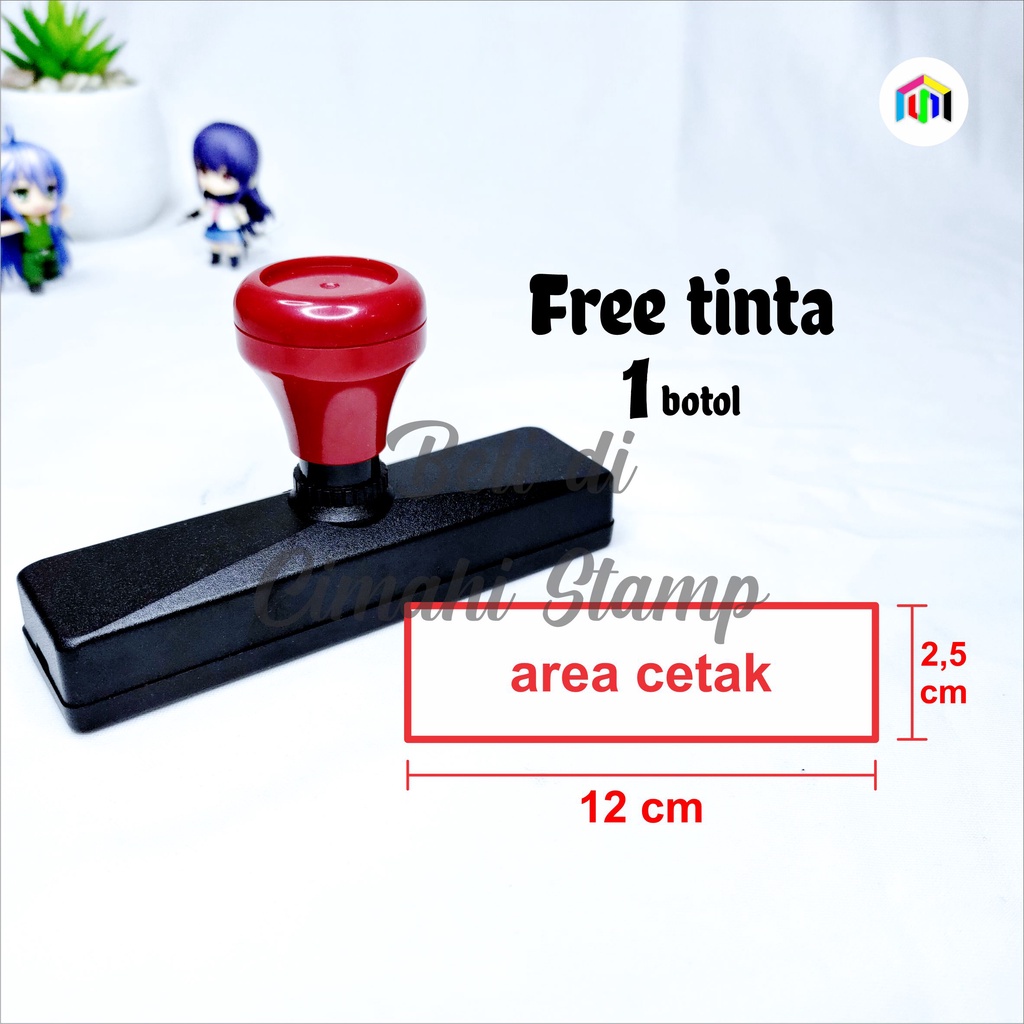 Jual CETAK CUSTOM STEMPEL FLASH JUMBO / STEMPEL BESAR UNTUK CAP KARDUS ...