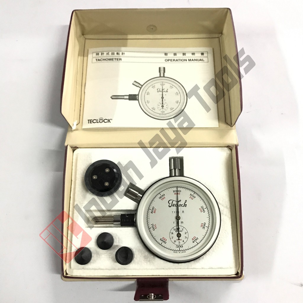 Jual TECLOCK Tachometer TYPE H - Alat Ukur RPM Gauge | Shopee Indonesia