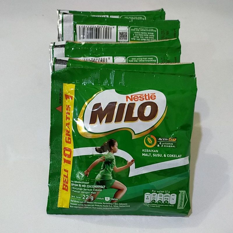 Jual Nestle Milo Activ Go sachet 22 gr | Shopee Indonesia