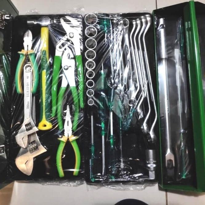 Jual Tekiro Mekanik Tools Set Toolkit Tekiro 45 Pcs Original Tekiro ...