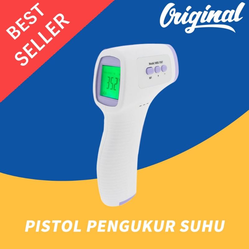 Jual Termometer Thermogun Termogun Thermo Gun Thermometer Infrared ...