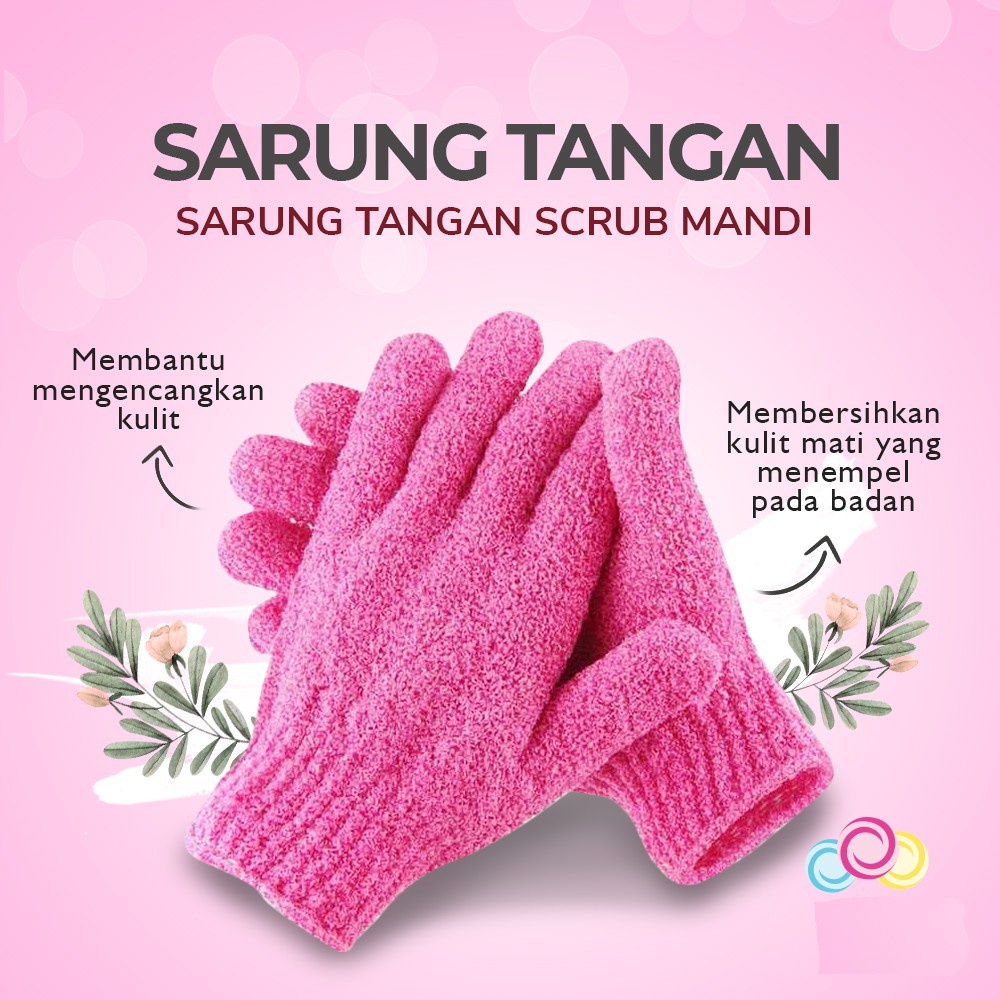 Jual SARUNG TANGAN MANDI Scrub Glove Exfoliating Spon Badan | Shopee ...