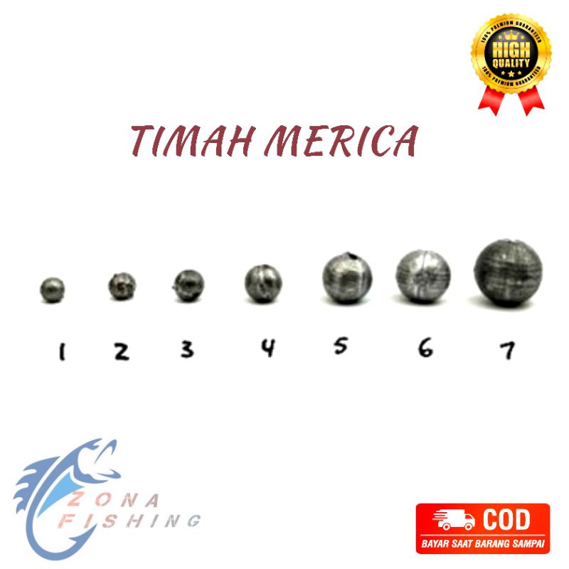 Jual Timah Pancing 10 Butir Merica / Lada Pemberat bulat murah | Shopee ...