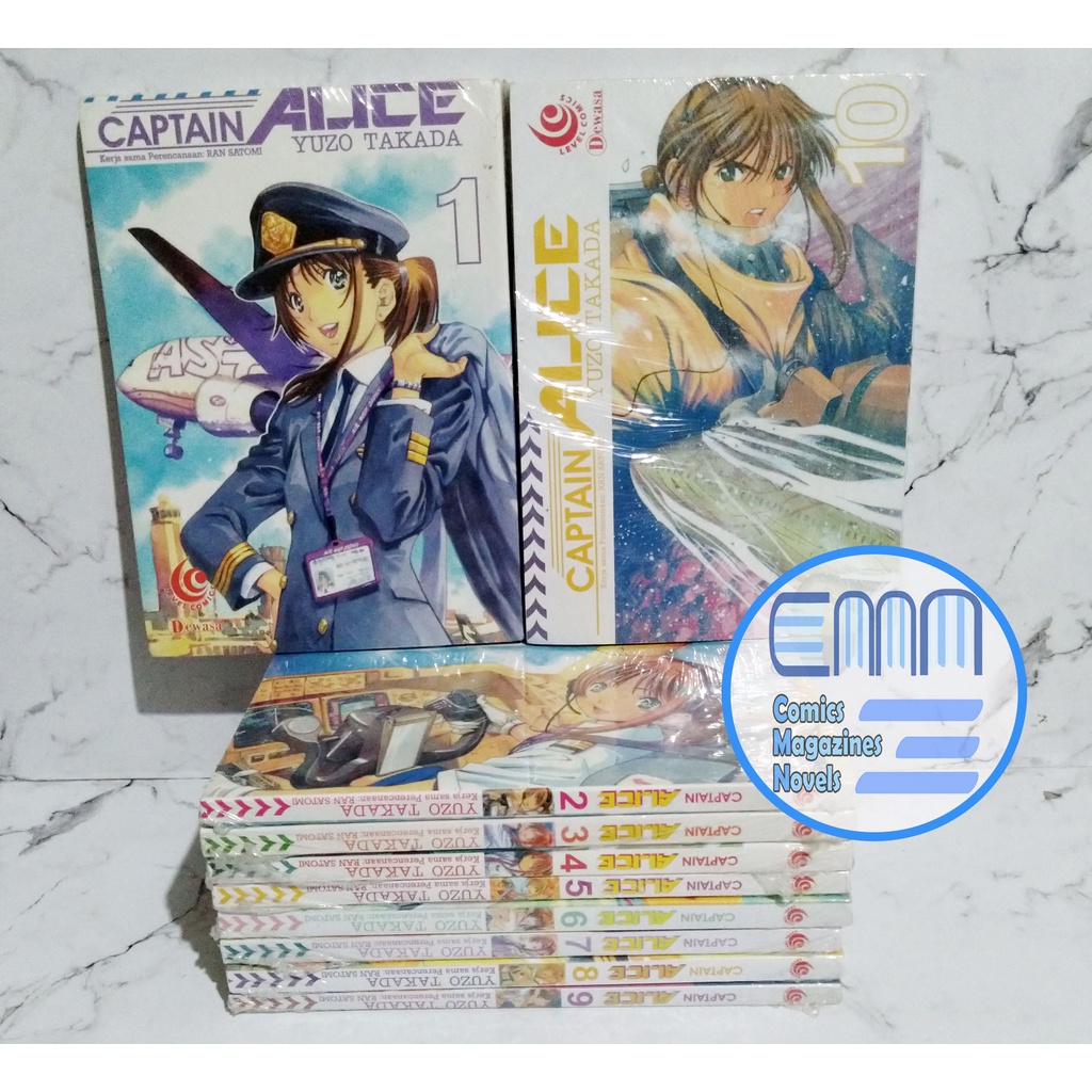 Jual Komik Captain Alice 1-10 TAMAT - Yuzo Takada - Level Comics ...