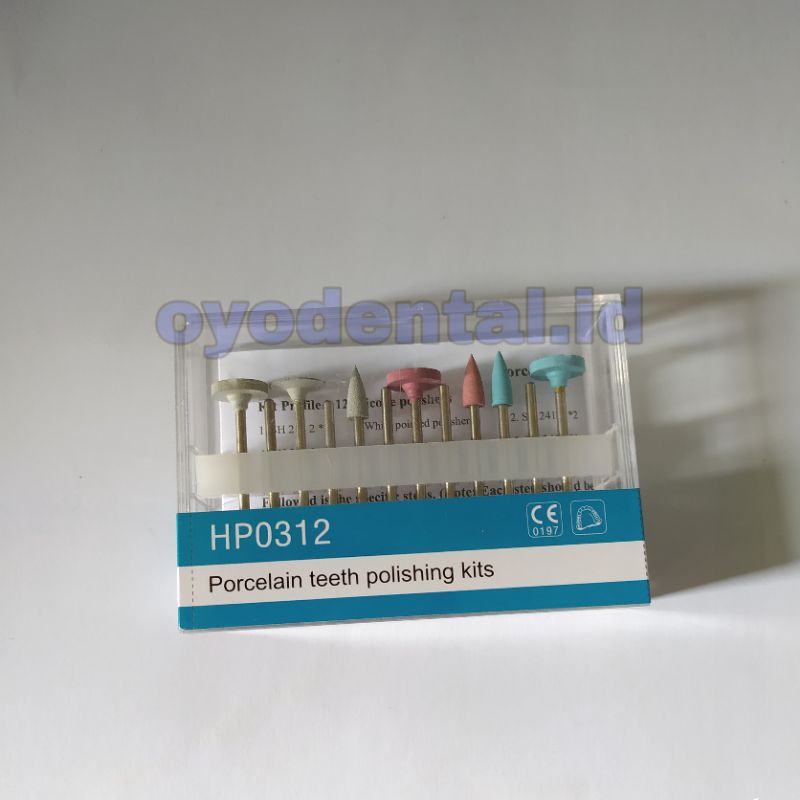Jual Bur poles porcelain / polishing porselen set / bur poles pfm kit ...