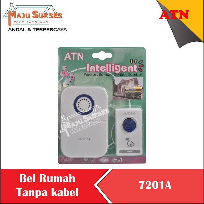 Jual BELL REMOT LISTRIK BEL RUMAH TANPA KABEL BELL PINTU WIRELESS ...
