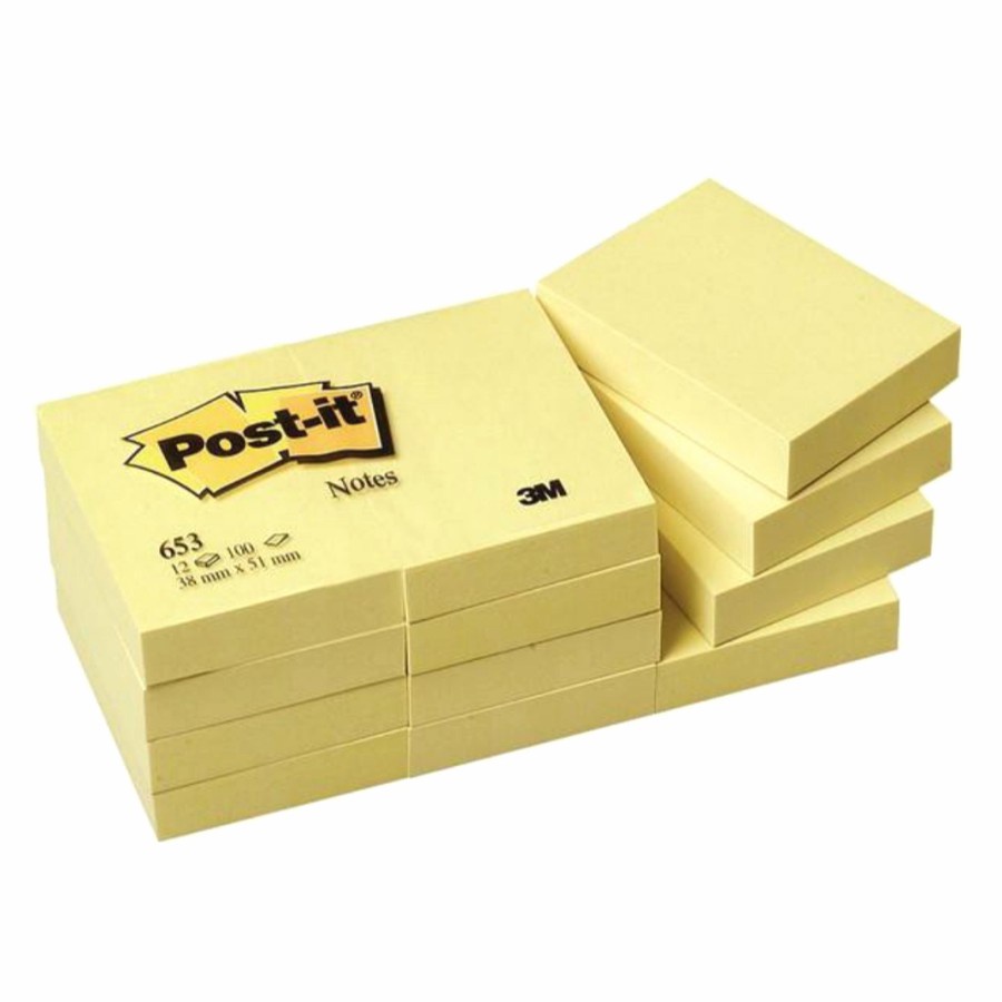 Jual Post It / Sticky Note 3M 653 Kuning | Shopee Indonesia