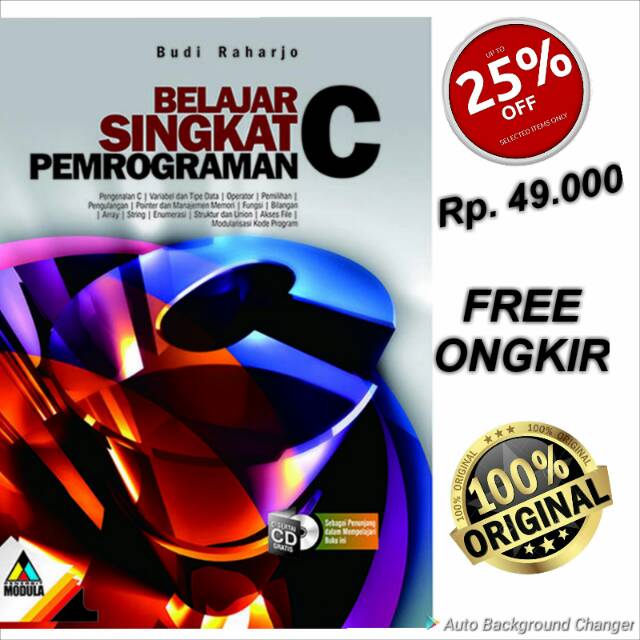 Jual Buku BELAJAR SINGKAT PEMROGRAMAN C | Shopee Indonesia