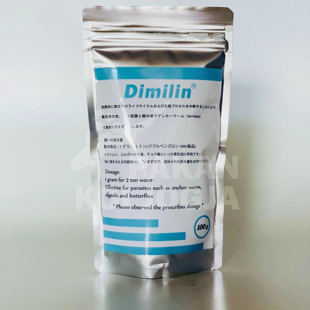 Jual Obat Kutu Ikan Dimilin 100 gram Original Pack | Shopee Indonesia