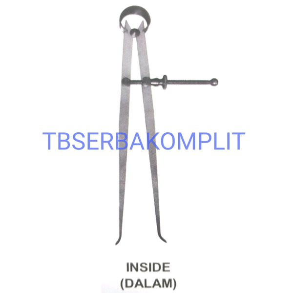 Jual Divider Caliper 4 inch With Spring Compass Scribing Circle Scriber ...