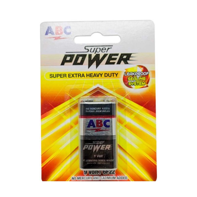 Jual ABC Super Power Baterai tahan lama AA AAA 9v R20 | Shopee Indonesia