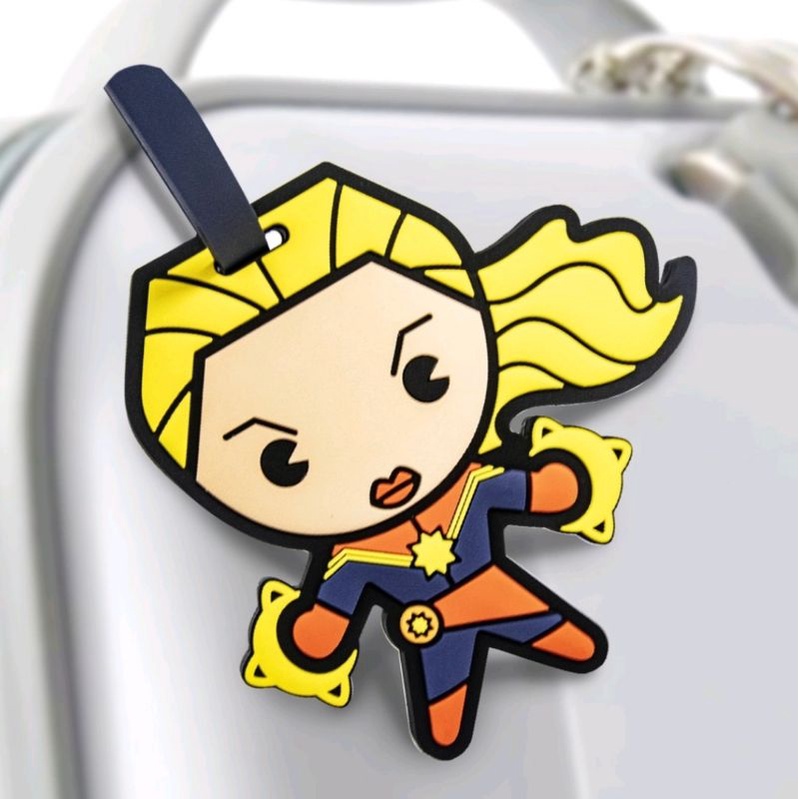 Jual MINISO MARVEL CAPTAIN LUGGAGE TAG | Shopee Indonesia