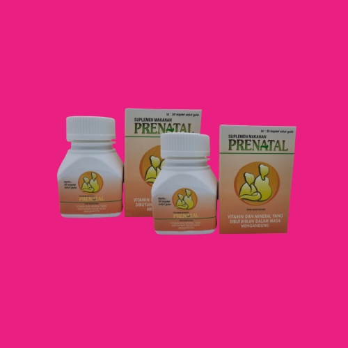 Jual VITAMIN PRENATAL ISI 30 KAPSUL BOTOL | Shopee Indonesia
