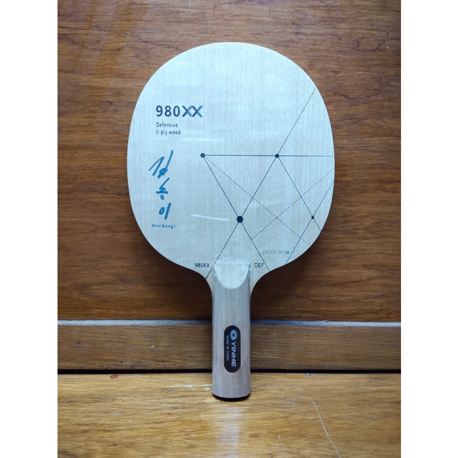Jual Kayu Bet Pingpong Tenis Meja Yinhe 980xx Def Kim Song I | Shopee ...