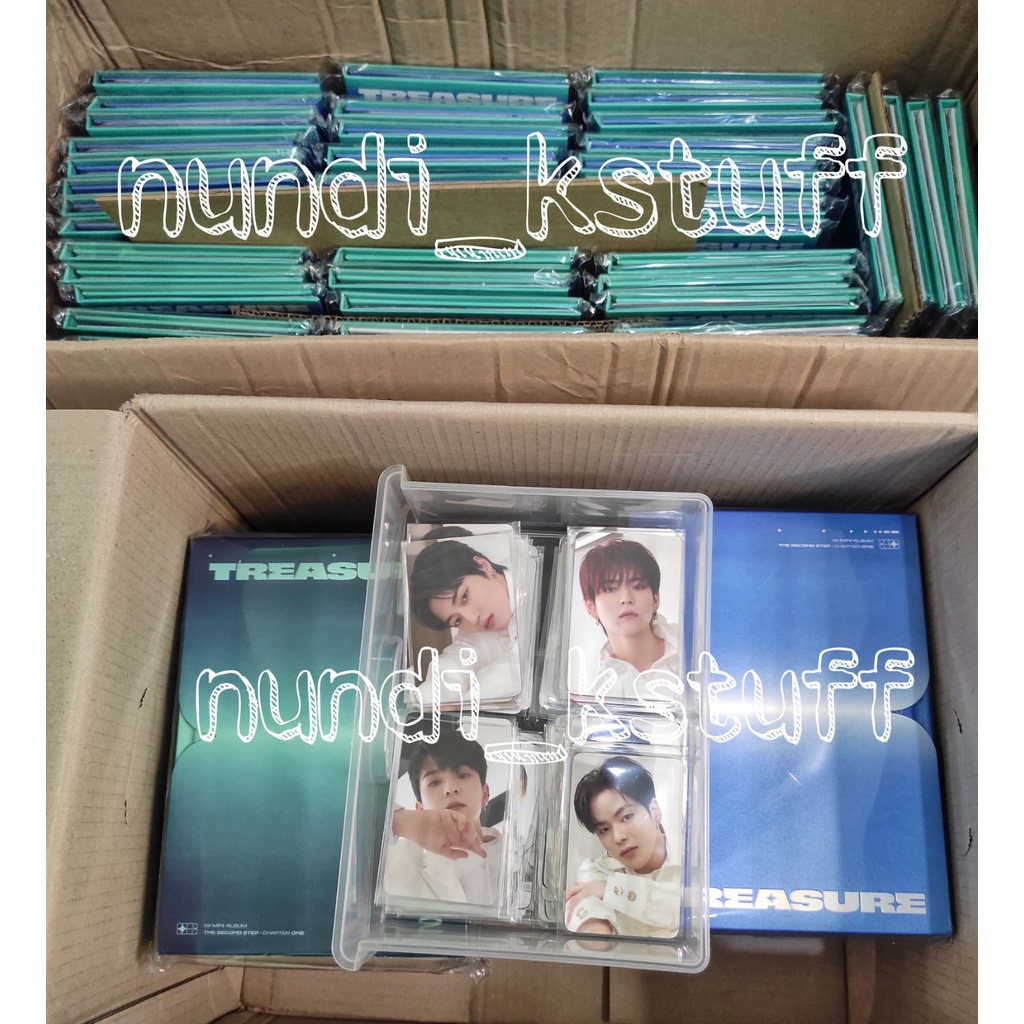 Jual [READY STOCK] ALBUM TREASURE 1ST MINI ALBUM THE SECOND STEP ...