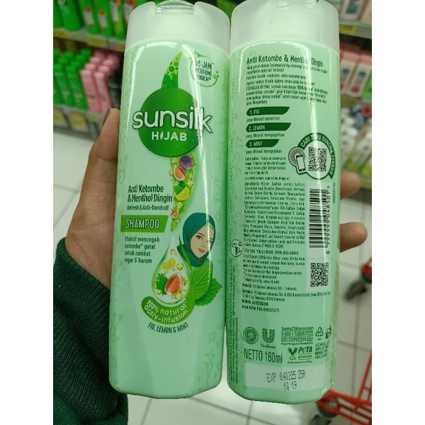Jual Sunsilk Hijab shampoo Refresh &Anti dandruff 160ml | Shopee Indonesia