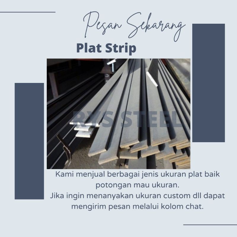 Jual Plat Strip Custom | Shopee Indonesia