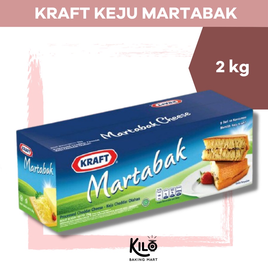 Jual KRAFT Keju Martabak 2 kg | Shopee Indonesia