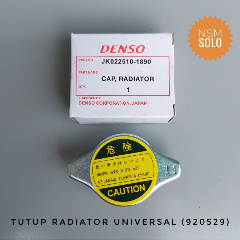 Jual Radiator Cap 1.1 Tutup Radiator Mobil Kepala Besar Avanza Camry ...