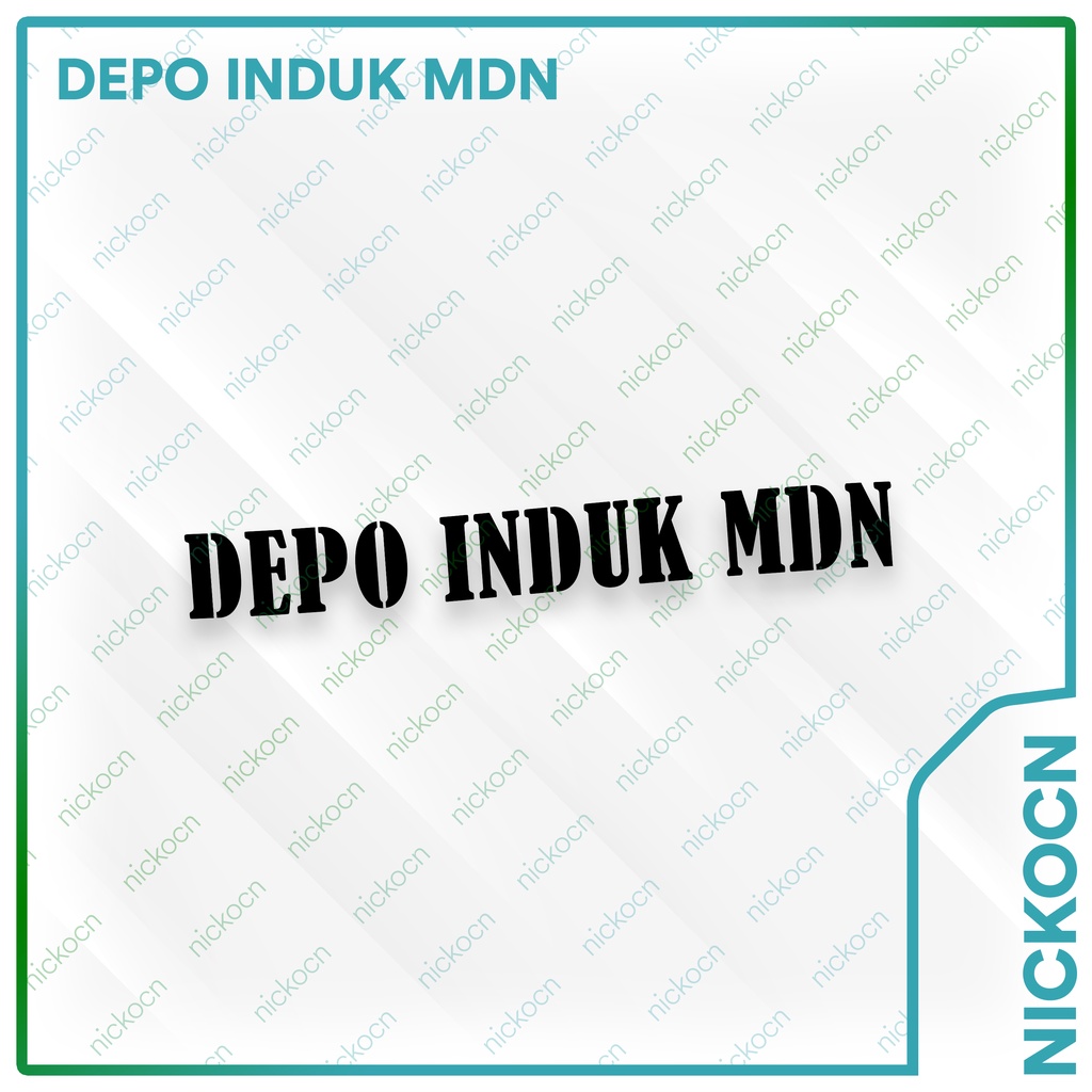 Jual Stiker Depo Induk (Cutting) | Shopee Indonesia
