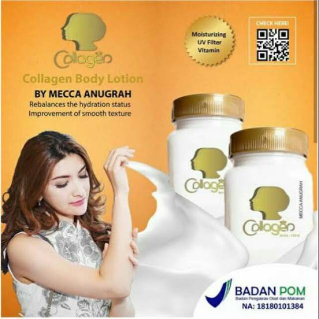 Jual ALG-Mecca Anugrah Collagen Body Lotion by SYB Original 100% (Bitcol) | Shopee Indonesia